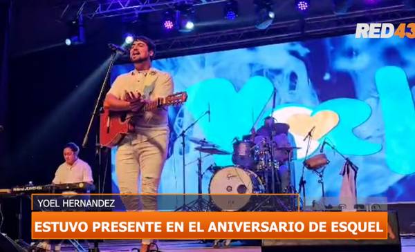Gran show de Yoel Hernández en la última noche de la Expo Aniversario