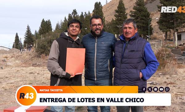 Entregaron 23 lotes en Valle Chico luego de años de espera