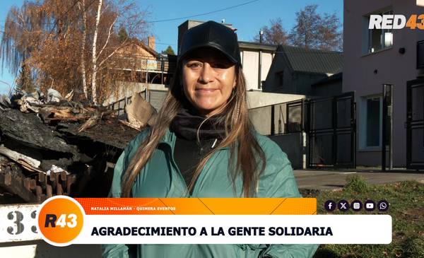 "En mi caso son todas cosas materiales y sé que van a volver a llegar ...