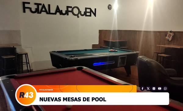 Esquel suma nuevas mesas de pool: la propuesta de Futalaufquen