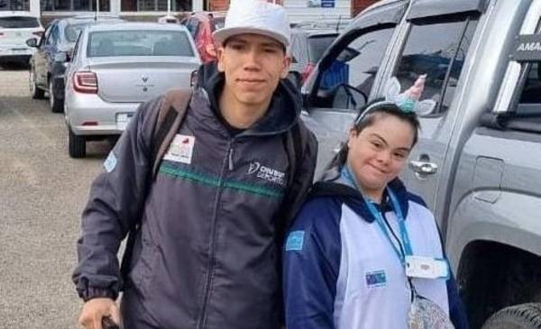 Sofía Arbe y Esteban Sarteschi competirán en Asunción en los IV° Juegos ...