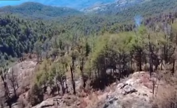 ¿Cómo está el incendio en El Turbio?: Esto dice el último parte oficial